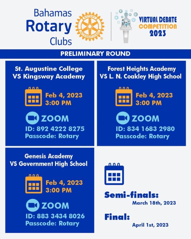 Rotary Clubs of The Bahamas – Bringing dedicated individuals together ...